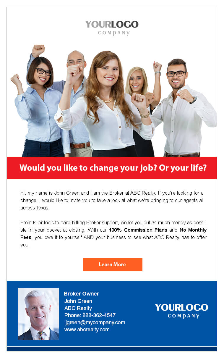 Real Estate Agent Recruiting Platform ECampaignPro