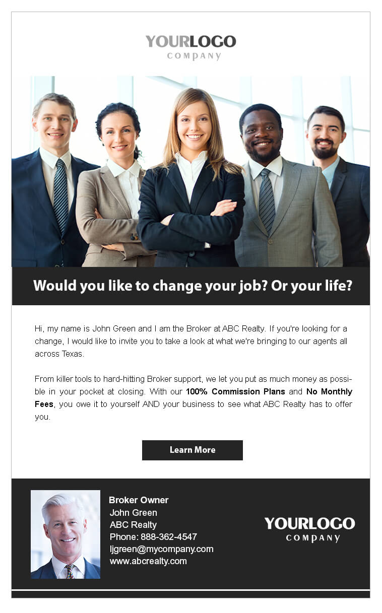 Real Estate Agent Recruiting Platform ECampaignPro
